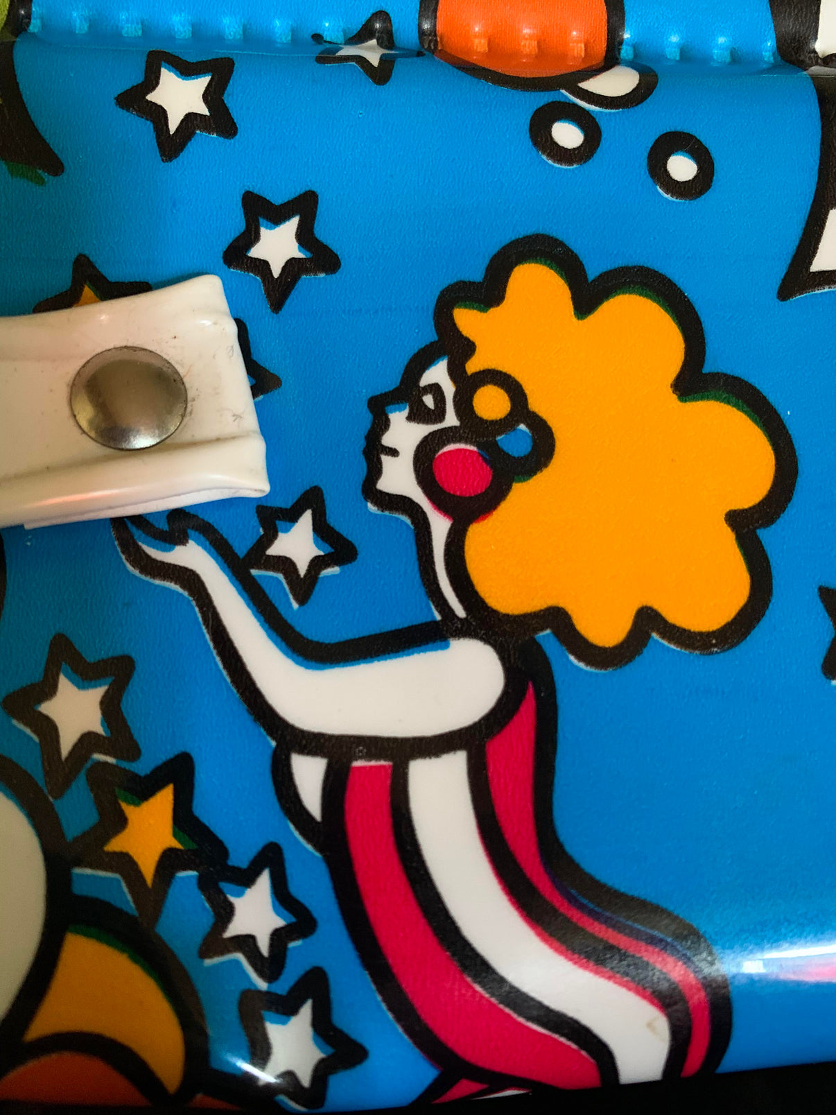 Peter Max Style Vinyl Cooler Lunch Bag circa 1970s – Dorothea's Closet ...