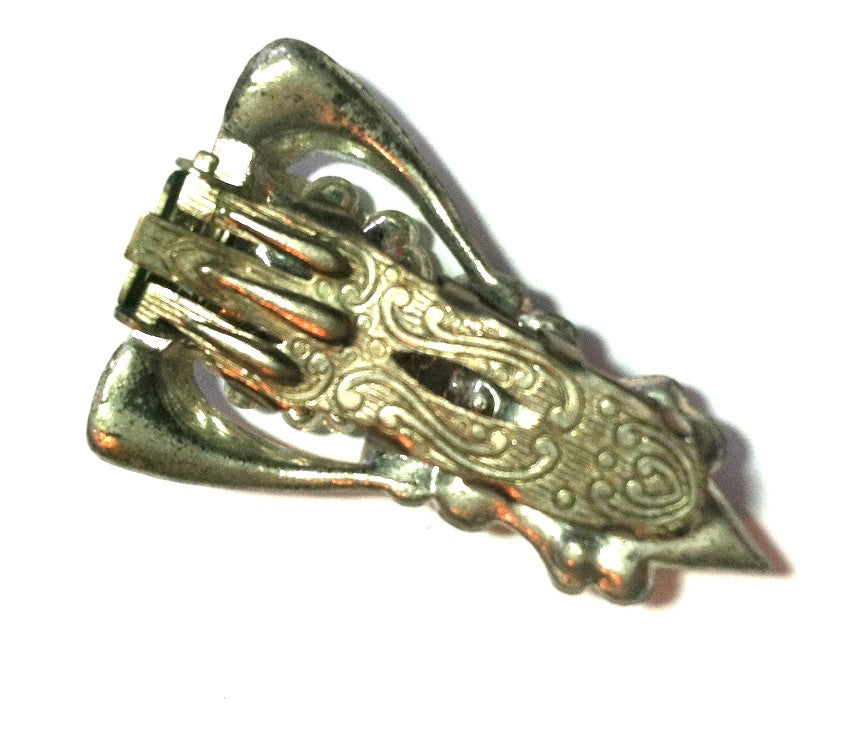 Sparkling Art Deco Paste Rhinestone Fur Clip circa 1930s – Dorothea's ...
